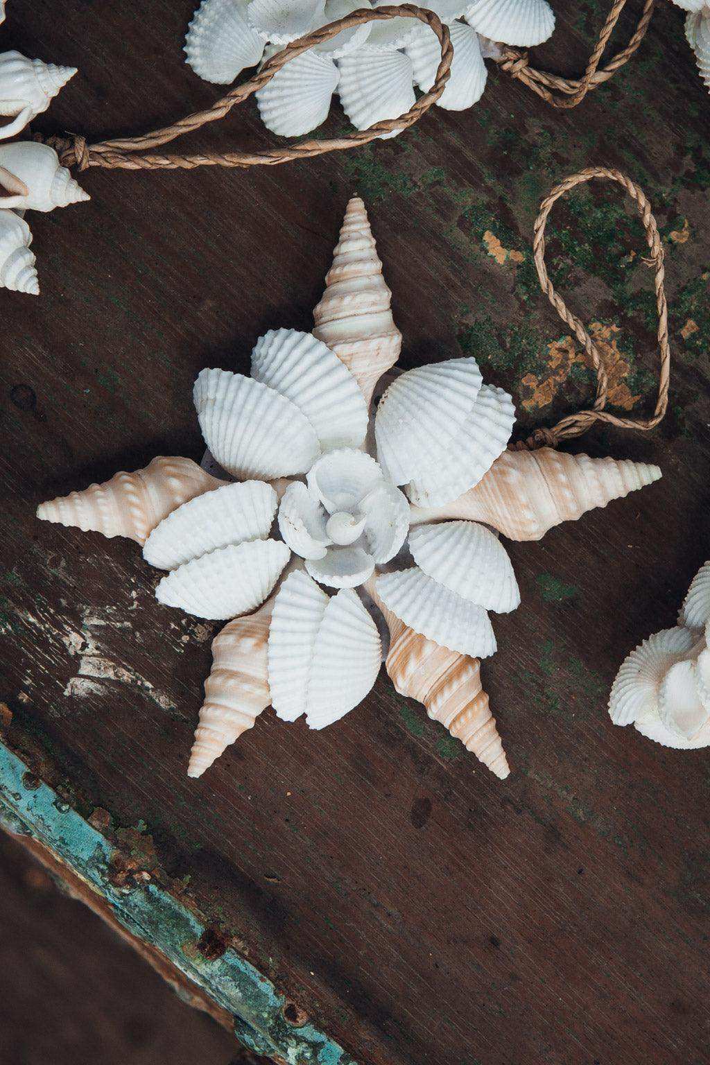 Large bohemian shell suspension – Ki Decoration